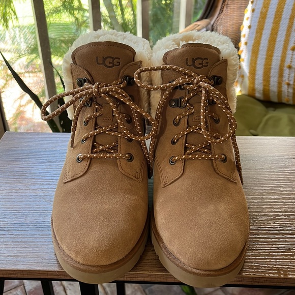 UGG | Shoes | Ugg Romely Heritage Lace Fashion Boot Nwt | Poshmark